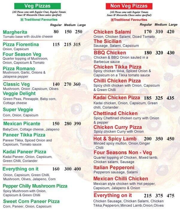 Chef Express a Chennai: Foto del Menu con Prezzi - Zomato