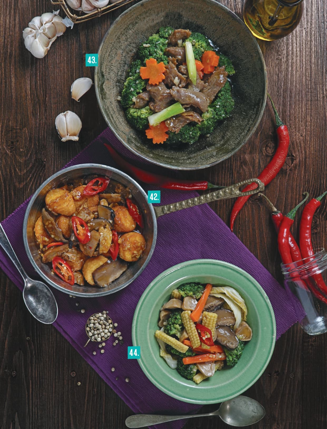 Menu at Tom Tom restaurant, Jakarta