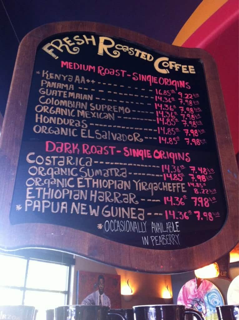 Menu at Kennedy Coffee pub & bar, Bentonville, SE 14th St