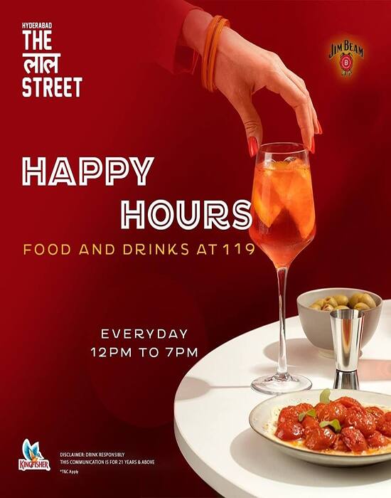 Menu of The Lal Street - Bar Exchange, Gachibowli, Hyderabad