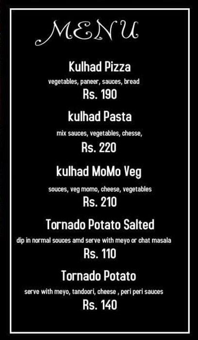 Menu of We Desi, Sector 56, Gurgaon