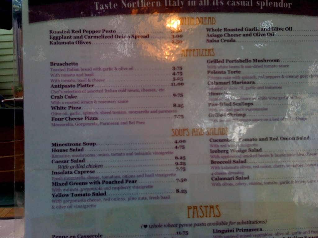 Lucrezia Cafe & Catering Menu - Urbanspoon/Zomato