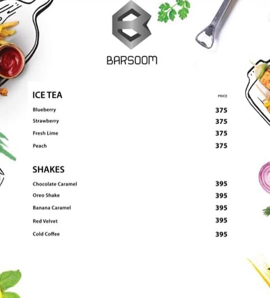 Menu at The Frat House, Delhi, 26