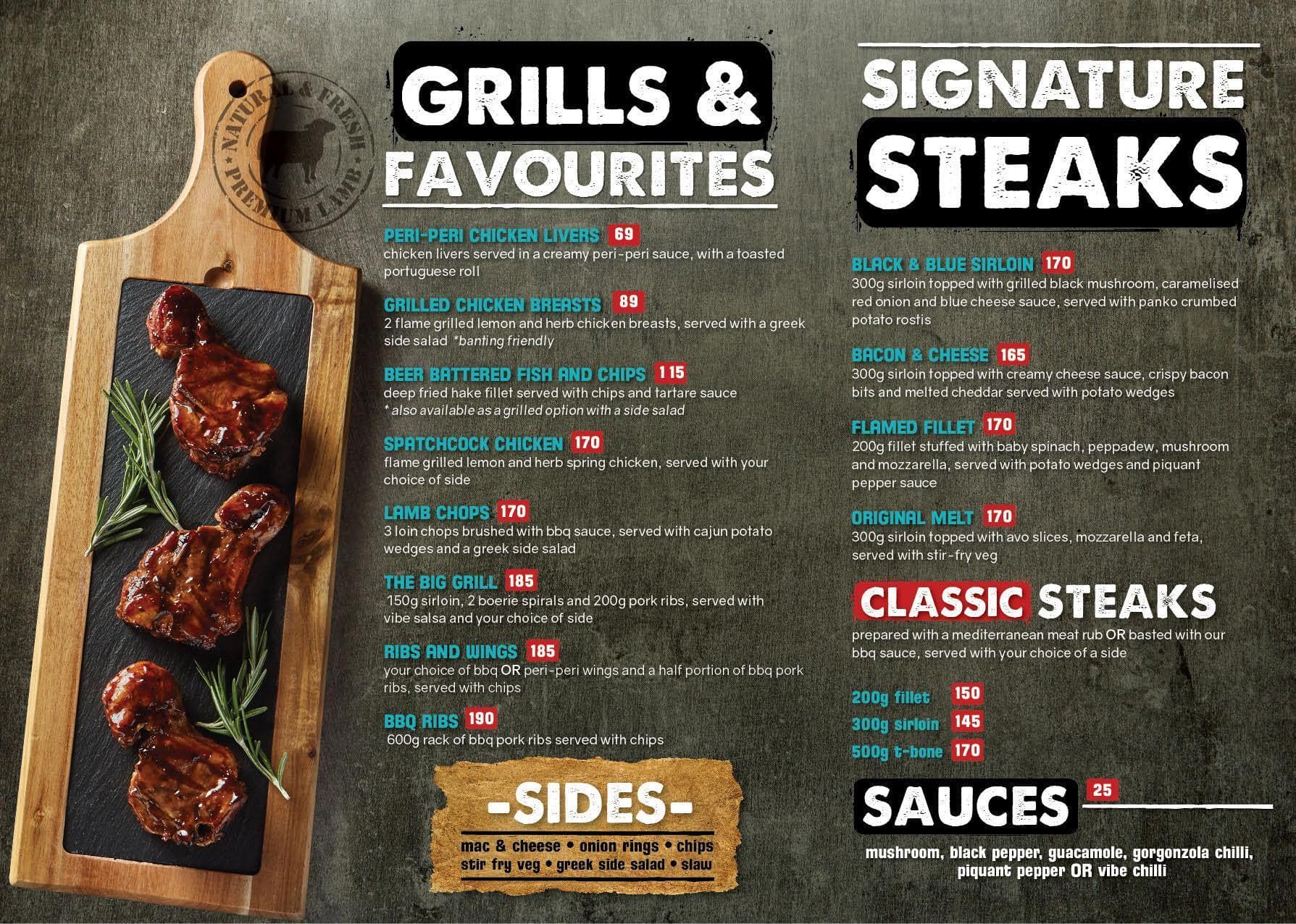 Menu at News Cafe, Sandton, Rivonia Boulevard