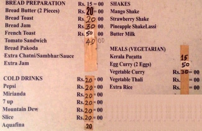 Indian Coffee House Menu, Menu for Indian Coffee House, Sadar, Nagpur ...