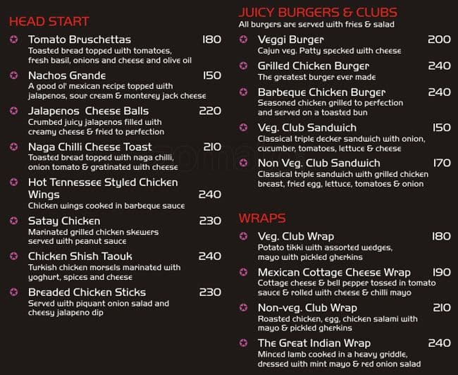 Ambience All Day Dining Menu, Menu for Ambience All Day Dining ...