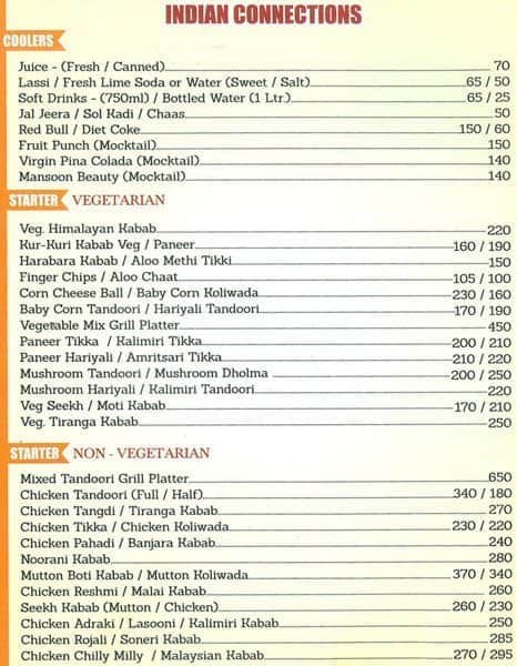 Fountain Inn Menu, Menu for Fountain Inn, Fort, Mumbai - Zomato