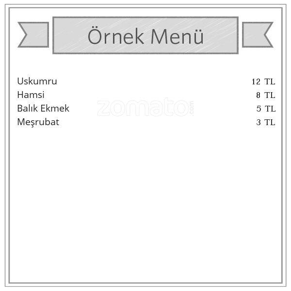 Menu at Dalyan Balık Pişirme Evi, Ankara, Dikmen Cad. Menu at Dalyan Balık Pişirme Evi, Ankara, Dikmen Cad.