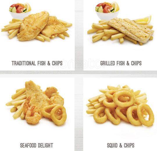 Menu at Kailis Fishmarket Cafe, Fremantle