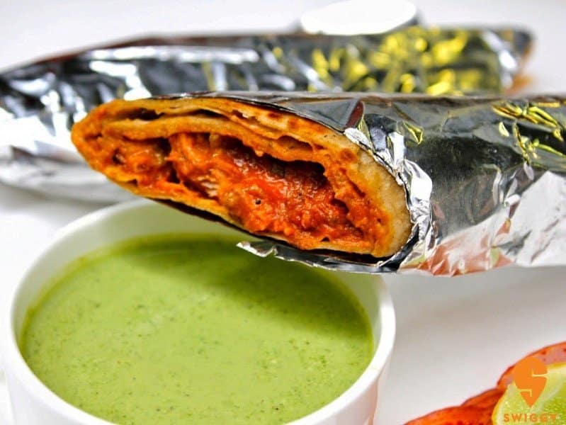 Menu of Roll-A-Pao, St. Marks Road, Bangalore