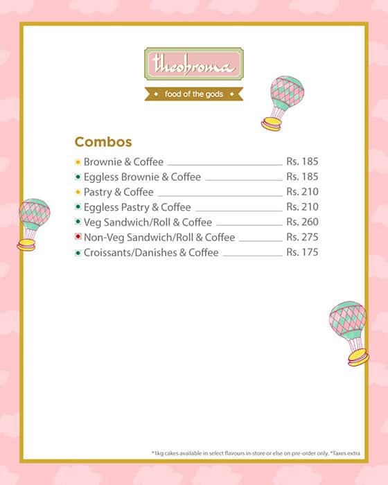 Menu at Theobroma Bakery and Cake Shop - Sector 79, Faridabad ...