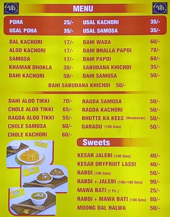 Menu of A Taste Of Indore - Fun Food, Pimple Saudagar, Pune
