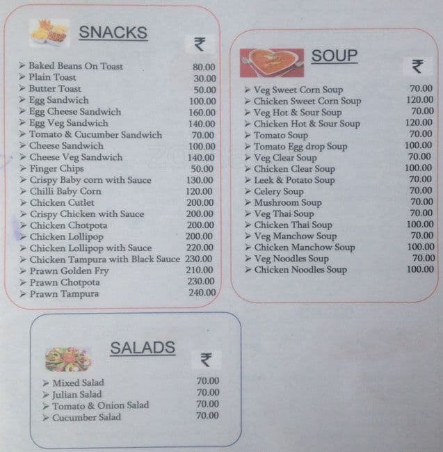 Fairlawns Menü, Fairlawns, New Market Area, Kolkata için Menü - Zomato