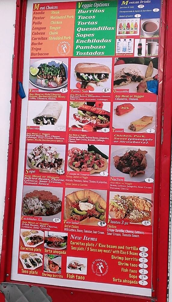 Mexican Food Truck Menu Food Ideas
