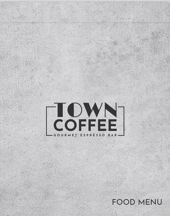 Menu of Town Coffee, Malviya Nagar, Jaipur