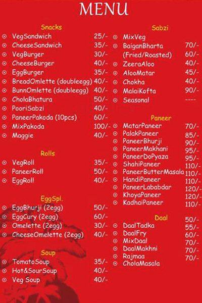 Gup Shup Menu, Menu for Gup Shup, Rajpur, Dehradun - Zomato