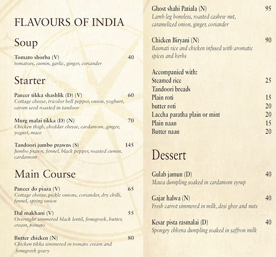 Menu of Makan - Mӧvenpick Grand Al Bustan, Al Garhoud, Dubai
