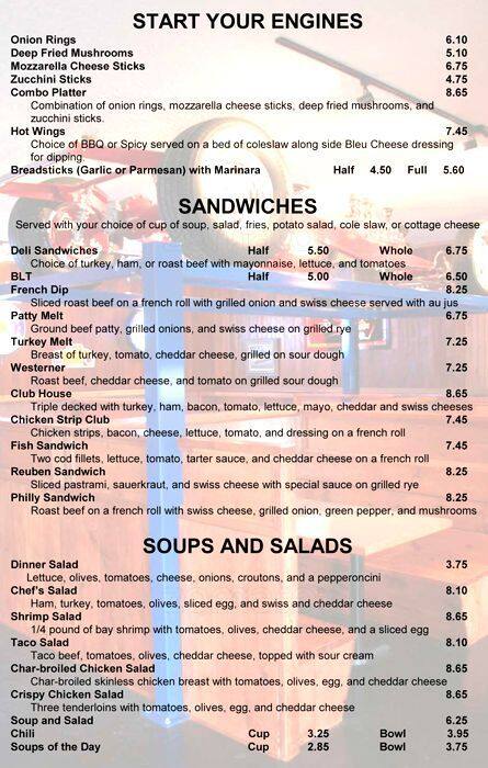 Menu at Benny's Rod & Custom Pizza pizzeria, Vancouver