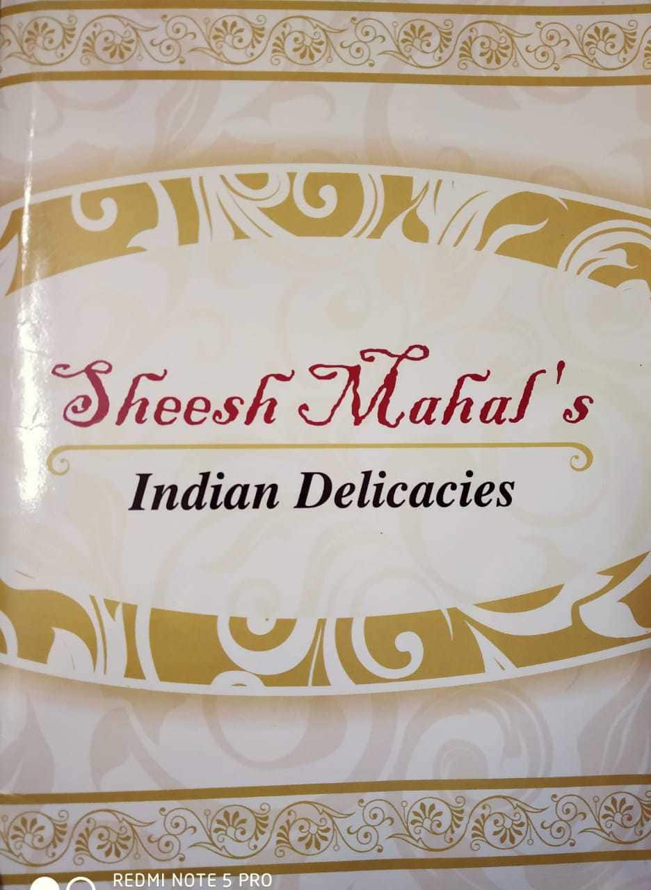Sheesh Mahal - Mansingh Palace Menu - Zomato
