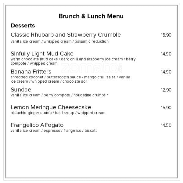 Menu at Urbano Bistro Cafe & Restaurant, Rotorua