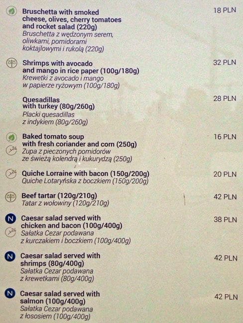 Novo2 - Hotel Novotel menu, Menu restauracji Novo2 - Hotel Novotel ...