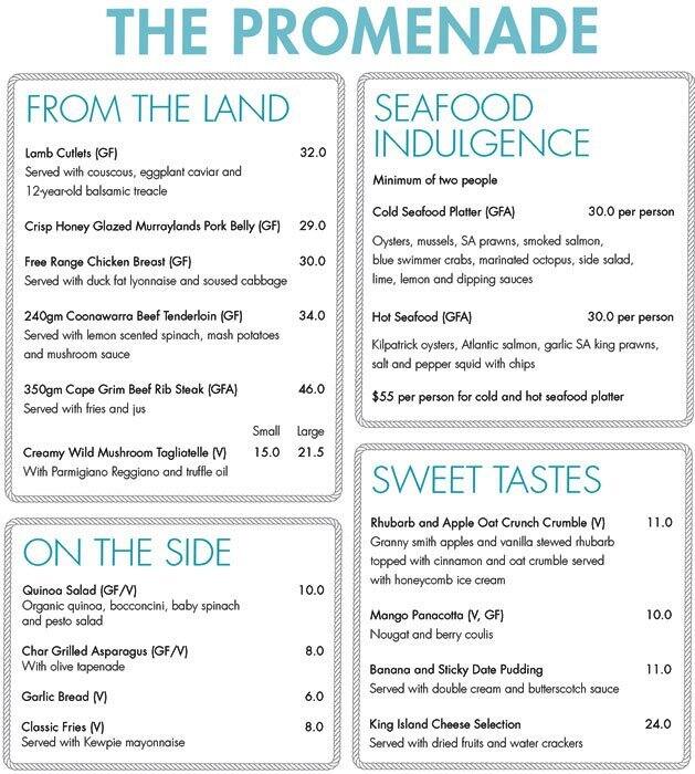 Stamford Grand Adelaide - The Promenade Restaurant, Glenelg, Adelaide ...