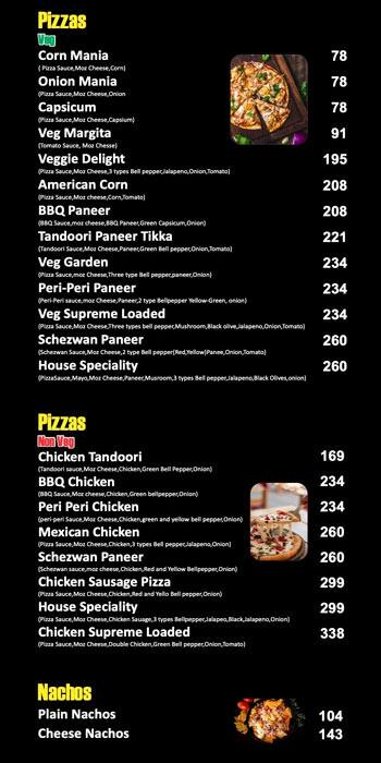 Menu at spoon&glaze, Mumbai
