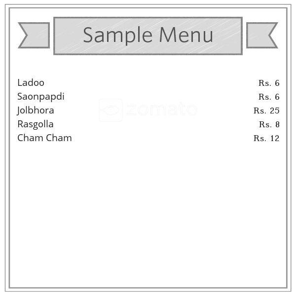 Mouchak Delicious Sweets Menu, Menu for Mouchak Delicious Sweets, Park ...