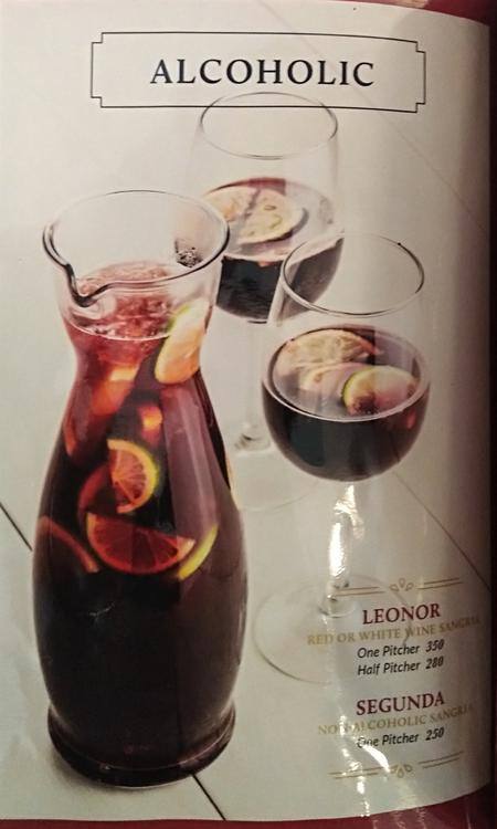 Menu at Crisostomo | Blue Bay Walk restaurant, Pasay, L104