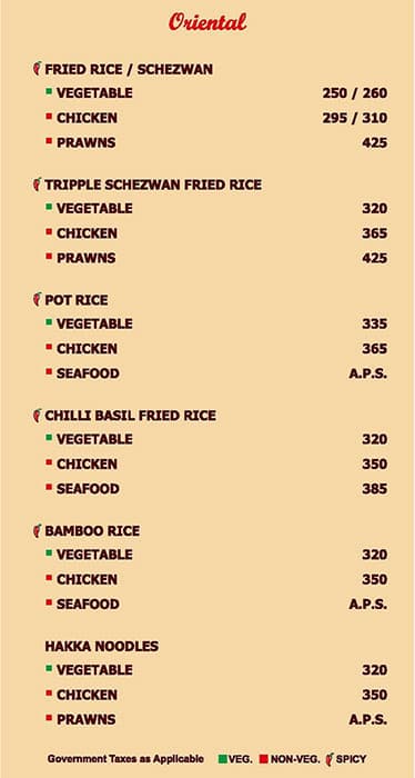 Menu of Rajeshahi Family Kitchen & Bar, Badlapur, Thane