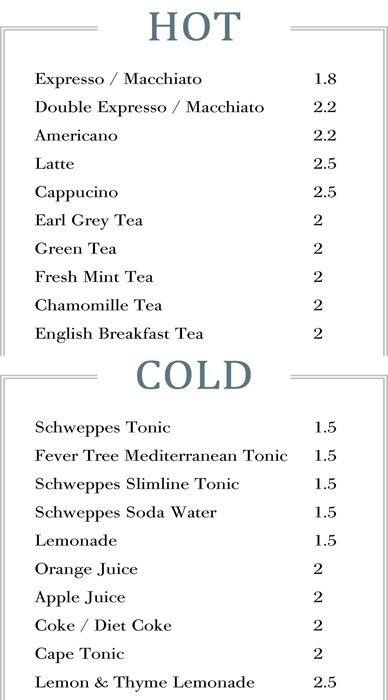 Menu at The Remedy Wine Bar Shop & Kitchen, London