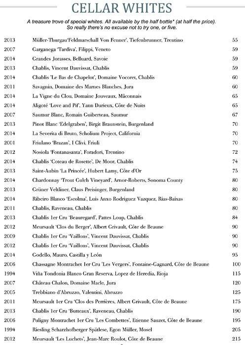 Menu at The Remedy Wine Bar Shop & Kitchen, London