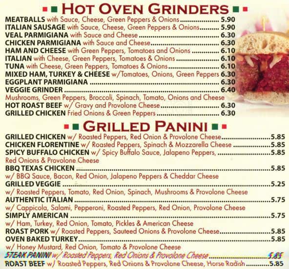 Menu at Verree Express Pizza pizzeria, Philadelphia