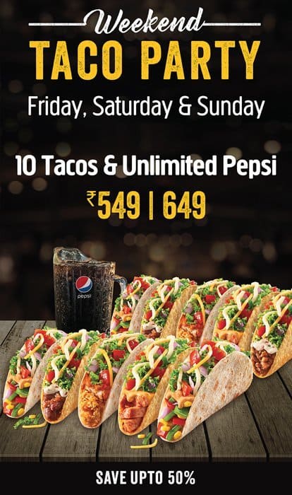Taco Bell Menu, Menu for Taco Bell, Vasant Kunj, New Delhi - Zomato