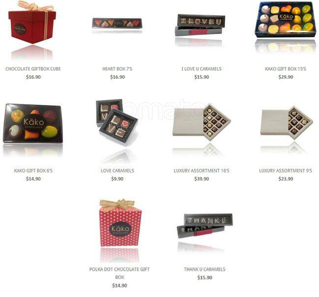 Menu at The Sweetest Little Chocolate Shop desserts, Auckland, Sylvia Park