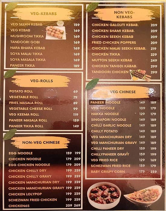 Menu of Biryani Global, Serampore, Kolkata