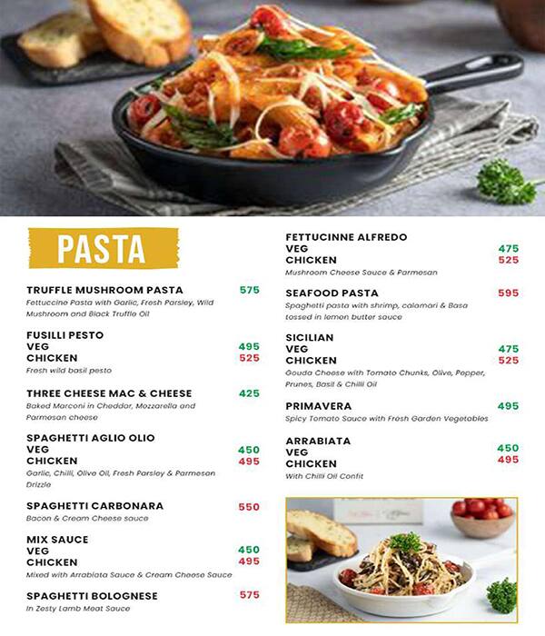 Menu at Fat Lulu's, Gurugram, 1st floor