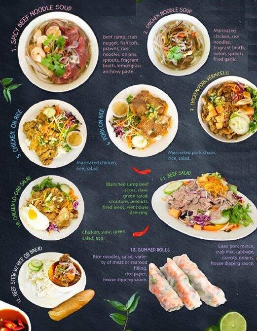 Menu at Sprout fast food, Auckland, Manukau Station Rd