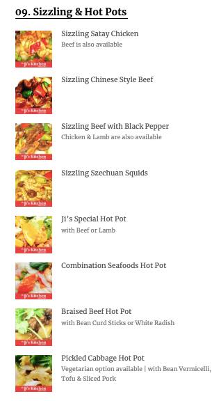 Menu at Mr Jis Kitchen 老季私房菜 restaurant, Lower Hutt