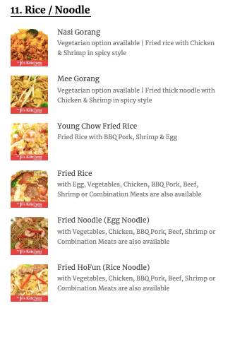 Menu at Mr Jis Kitchen 老季私房菜 restaurant, Lower Hutt