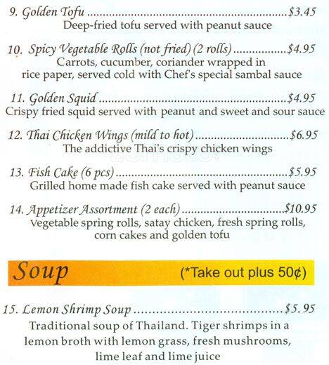 Menu at Red House restaurant, Pickering, 705 Kingston Rd