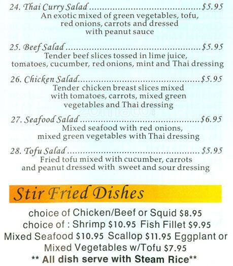Menu at Red House restaurant, Pickering, 705 Kingston Road