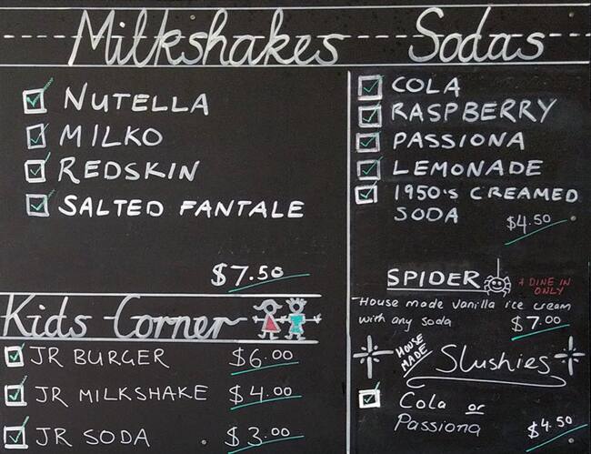 Menu at Tuck Shop Take Away restaurant, Caulfield North, 273 Hawthorn Rd