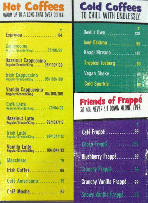 Cafe Coffee Day Menu, Menu for Cafe Coffee Day, Six Mile, Guwahati - Zomato