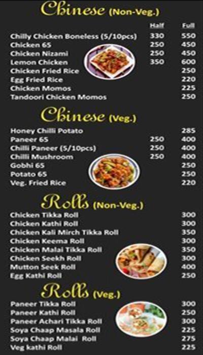 Menu at Khanah Mubarak, Gurugram, Supermart 2