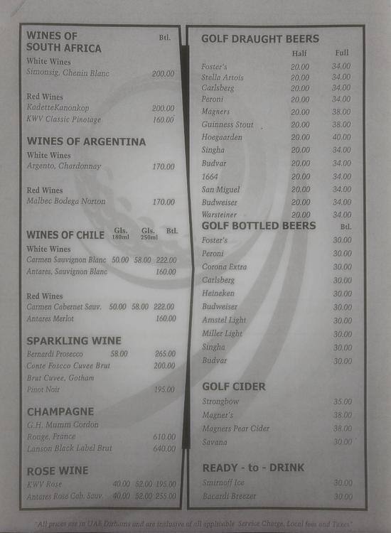 Pavilion Menu, Menu for Pavilion, Al Mushrif, Abu Dhabi - Zomato