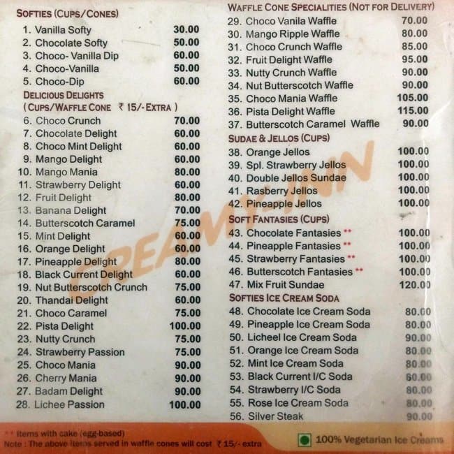 Creamy Inn Menu, Menu for Creamy Inn, Anna Nagar East, Chennai - Zomato