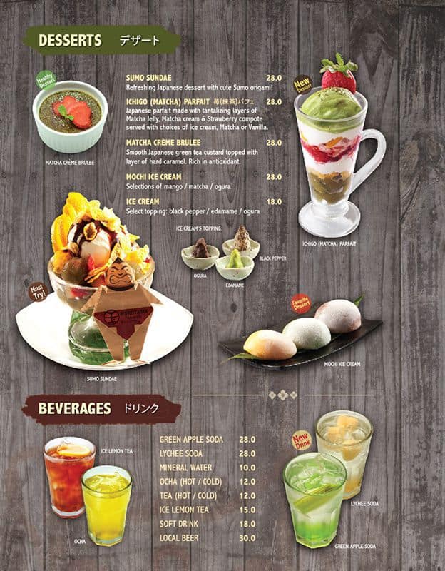 Menu at Marutama Puri Indah Mall restaurant, West Jakarta, Puri Indah ...