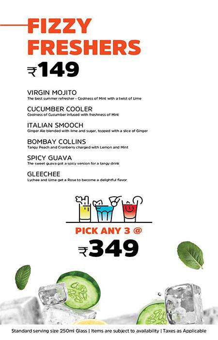 Menu at UBQ by Barbeque Nation, Aurangabad