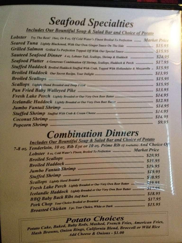 Menu at Little Chicago pub & bar, Kaukauna, N9650 Friendship Dr